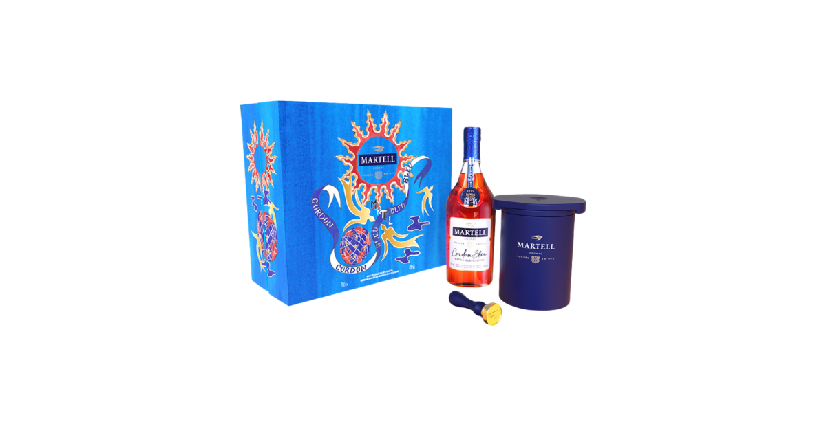 Martell Cordon Bleu 2024 Gift Pack with Ice Maker & Swift Ice Stamp ...