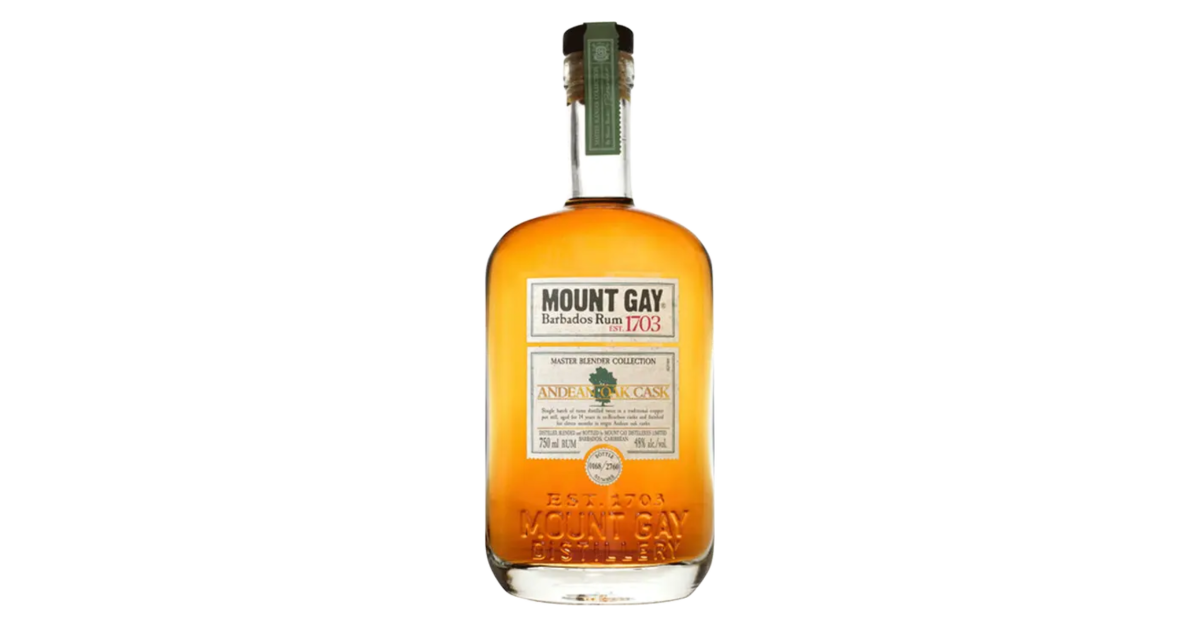 Mount Gay Andean Oak Cask Rum | The Chamber