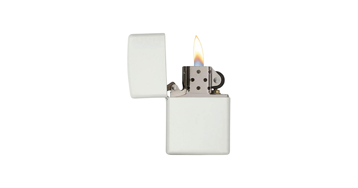 Zippo Regular White Matte | The Chamber