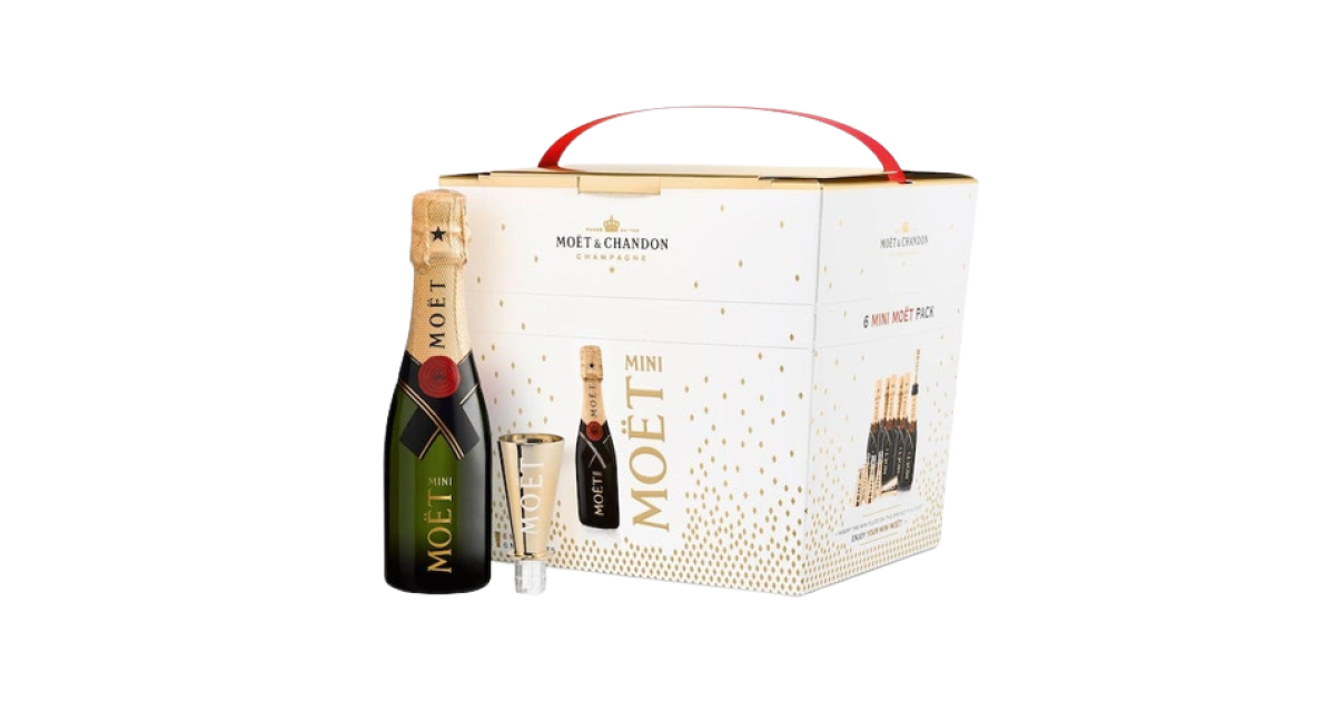 Moet & Chandon Brut Imperial Mini 4-Pack (200ml) | The Chamber
