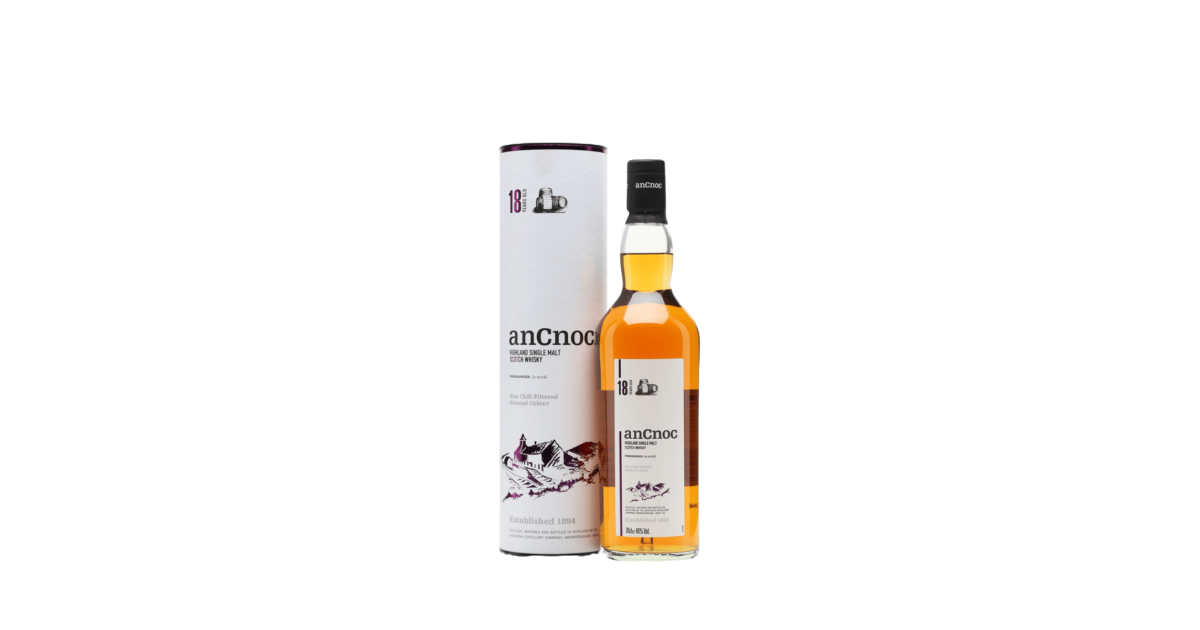 Ancnoc 18YO Single Malt Scotch Whisky 700ML | The Chamber