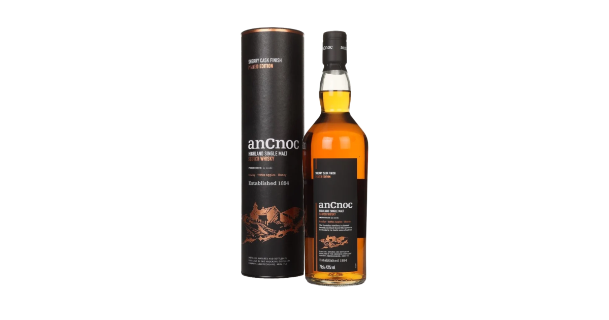 Ancnoc Peated Sherry Single Malt Highland Whisky | The Chamber