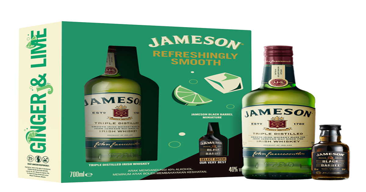 Jameson Original Whisky 70cl 2025 Gift Pack | The Chamber