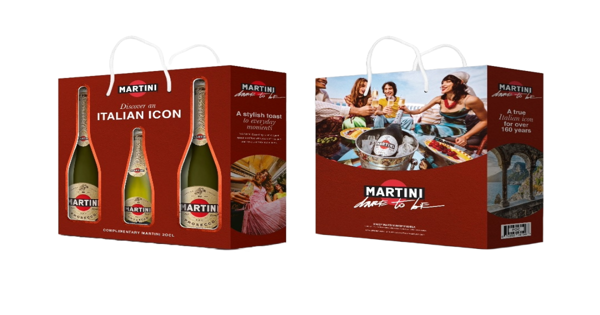 Martini Prosecco Gift Pack 2x75cl + 1x 20cl | The Chamber