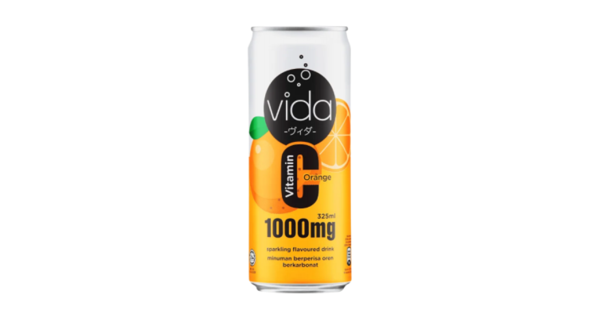Vida Vitamin C Orange (325ml) | The Chamber
