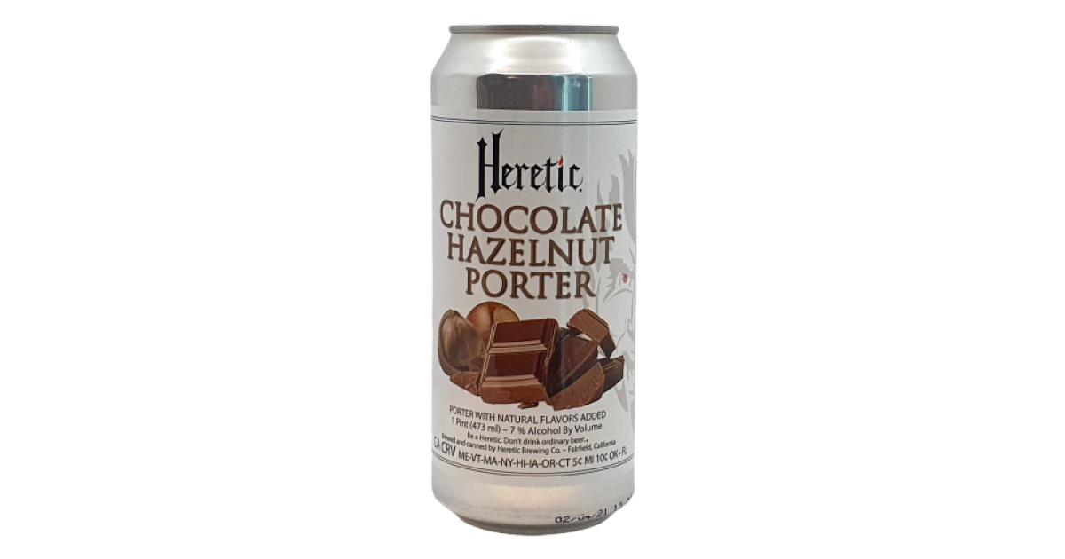 Heretic Chocolate Hazelnut Porter 473ml | The Chamber
