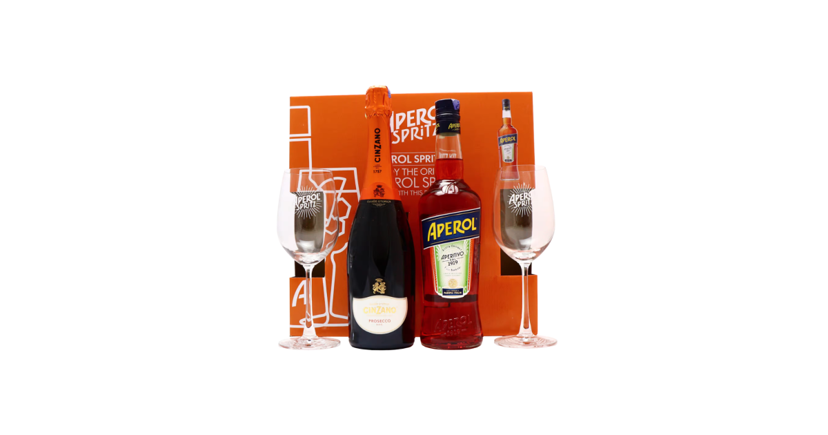 Aperol Spritz VAP (1 btl Aprol + 1 btl Cinzano + 2 Glass) | The Chamber